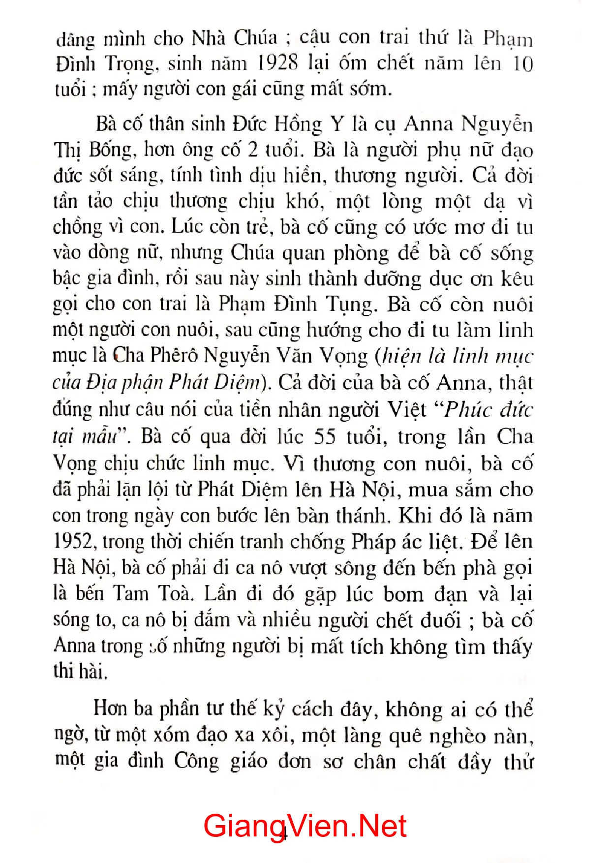Đức Hồng y Phaolo Giuse Phạm Đình Tụng - GiangVien.net