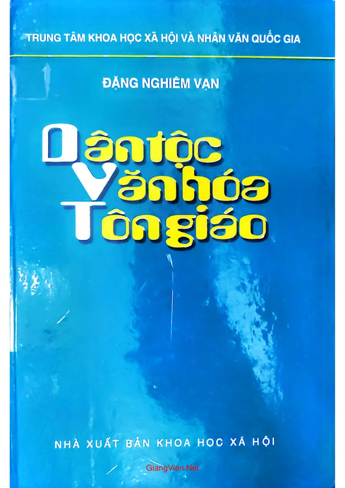 Tôn giáo Dân tộc văn hoá tôn giáo - GiangVien.net