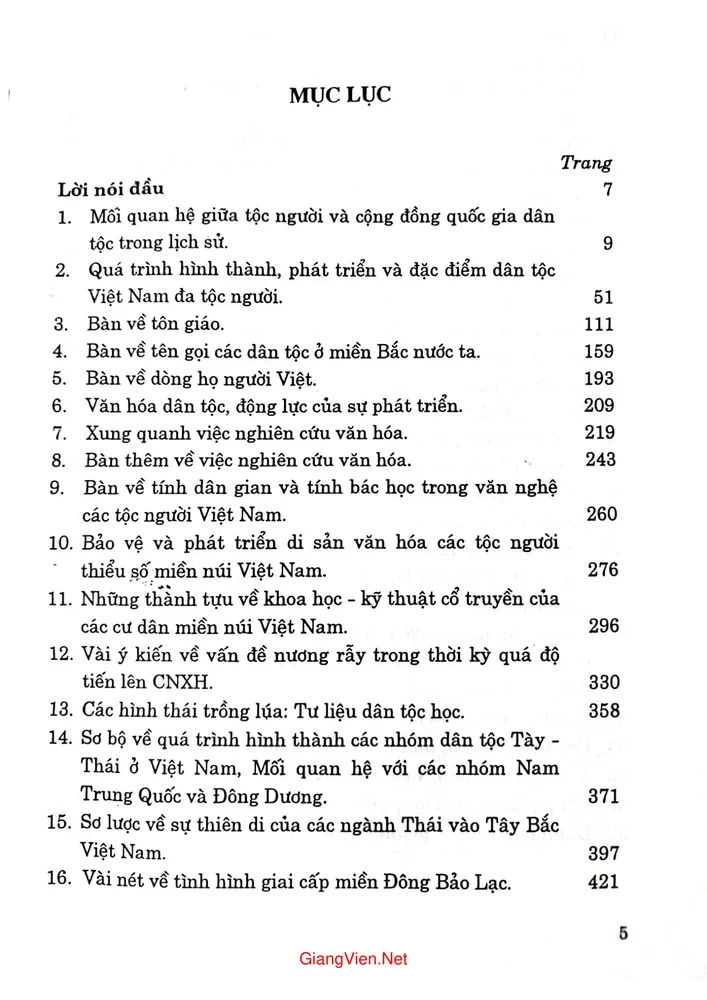 Tôn giáo Dân tộc văn hoá tôn giáo - GiangVien.net